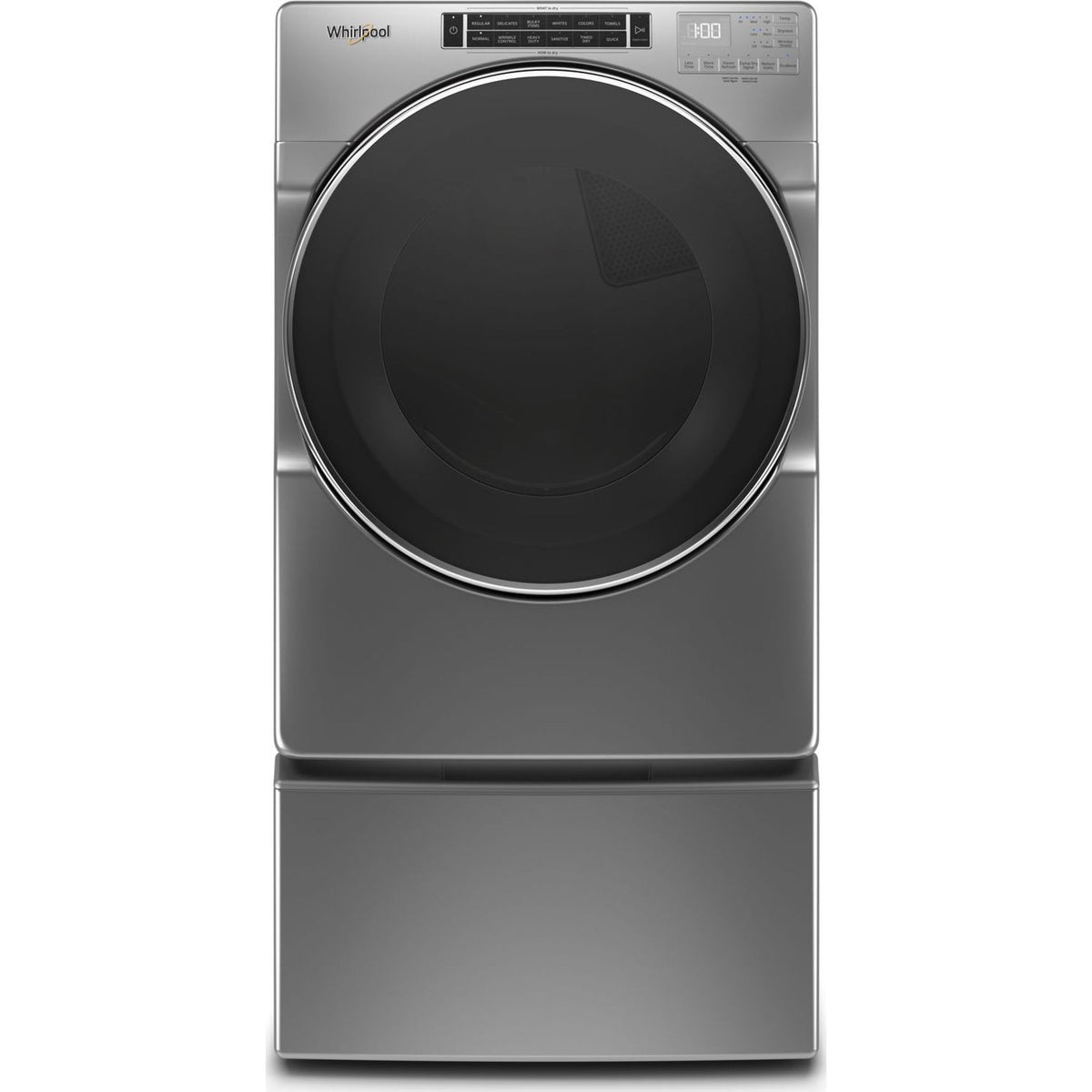 Whirlpool Gas Dryer (WGD8620HC) - Chrome Shadow | Meubles Jacob